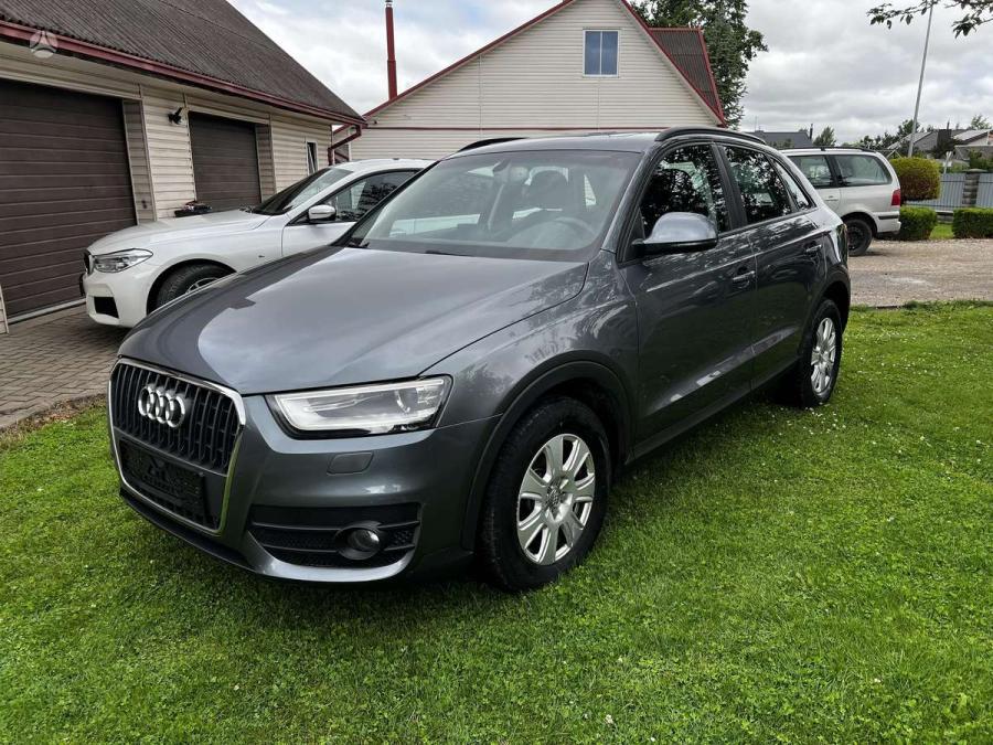 Pelēks Audi Q3 2013 Ukmergė, ar dzinēja tilpumu 1.97 L un nobraukumu 298 tūkst. km par 9150 €, foto 3 vietnē AUTOMOTO.COM.LV