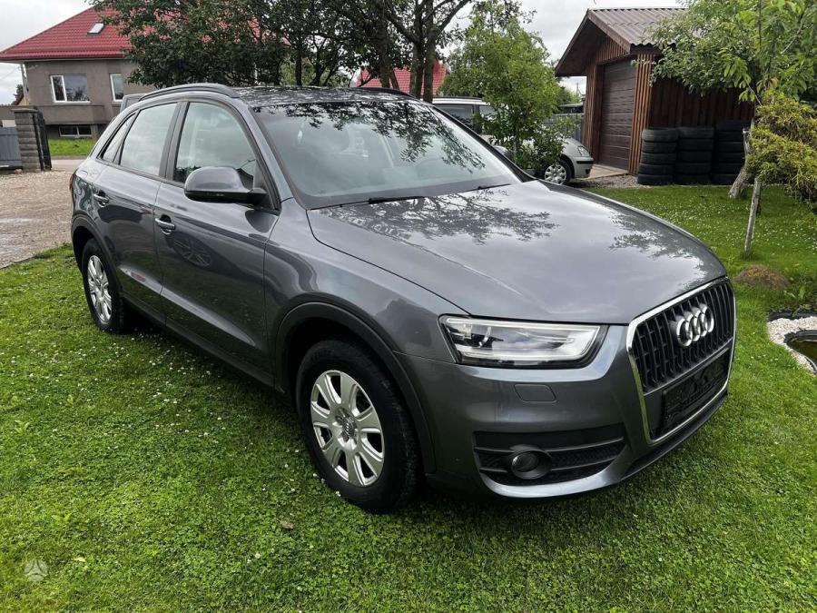 Pelēks Audi Q3 2013 Ukmergė, ar dzinēja tilpumu 1.97 L un nobraukumu 298 tūkst. km par 9150 €, foto 5 vietnē AUTOMOTO.COM.LV