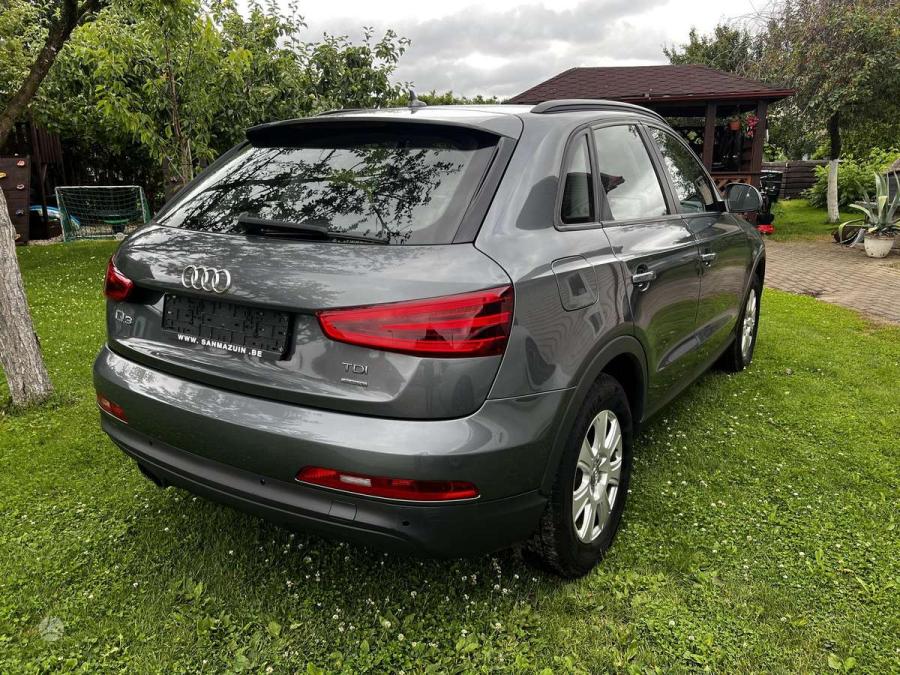 Pelēks Audi Q3 2013 Ukmergė, ar dzinēja tilpumu 1.97 L un nobraukumu 298 tūkst. km par 9150 €, foto 6 vietnē AUTOMOTO.COM.LV