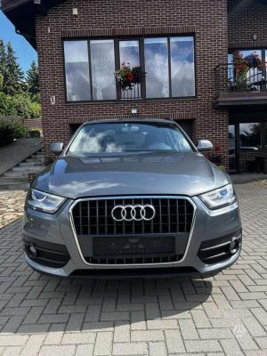 Grey Audi Q3 2013 in Ukmerge, with an engine capacity of 1.97 L and mileage of 298 thousand km for 9150 €, photo 7 on AUTOMOTO.COM.LV