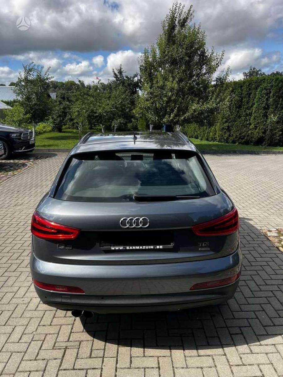 Grey Audi Q3 2013 in Ukmerge, with an engine capacity of 1.97 L and mileage of 298 thousand km for 9150 €, photo 8 on AUTOMOTO.COM.LV