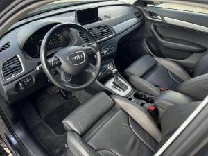 Grey Audi Q3 2013 in Ukmerge, with an engine capacity of 1.97 L and mileage of 298 thousand km for 9150 €, photo 14 on AUTOMOTO.COM.LV