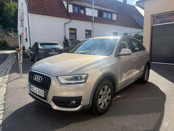 Pelēks Audi Q3 2013 Utena, ar dzinēja tilpumu 1.98 L un nobraukumu 242 tūkst. km par 6999 €, foto 2 vietnē AUTOMOTO.COM.LV