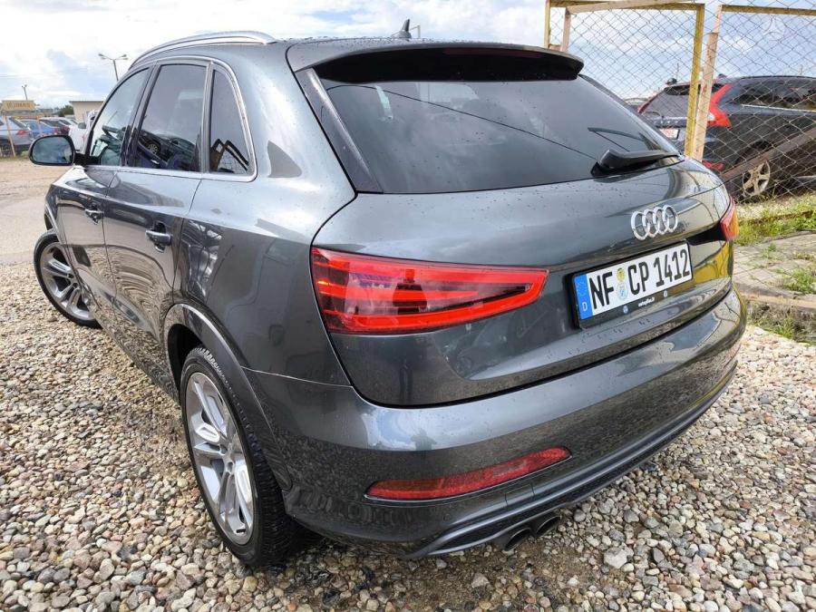 Grey Audi Q3 2013 in Vilnius, with an engine capacity of 1.97 L and mileage of 294 thousand km for 10900 €, photo 6 on AUTOMOTO.COM.LV
