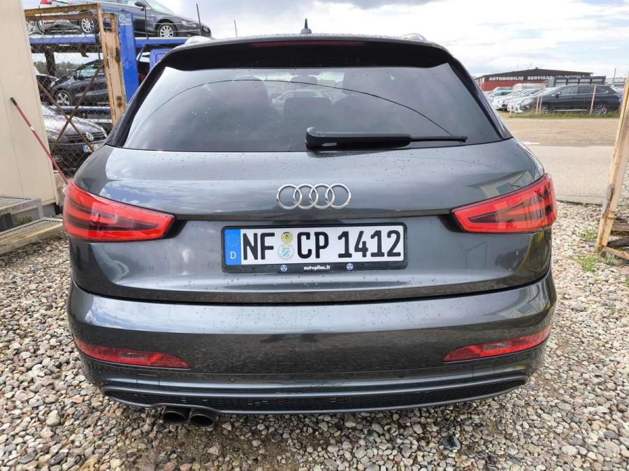 Grey Audi Q3 2013 in Vilnius, with an engine capacity of 1.97 L and mileage of 294 thousand km for 10900 €, photo 8 on AUTOMOTO.COM.LV