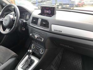 Grey Audi Q3 2013 in Vilnius, with an engine capacity of 1.97 L and mileage of 294 thousand km for 10900 €, photo 14 on AUTOMOTO.COM.LV