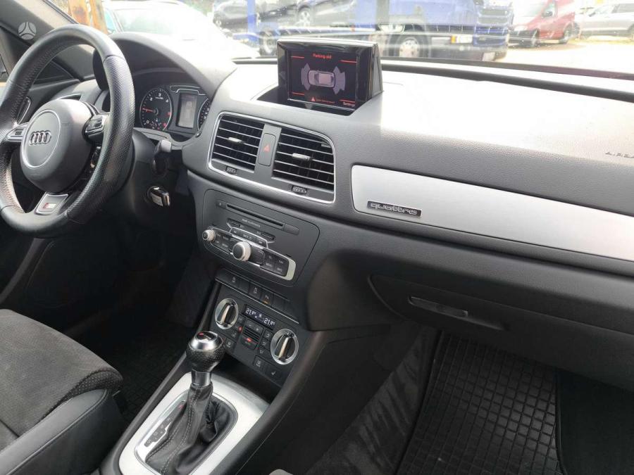 Grey Audi Q3 2013 in Vilnius, with an engine capacity of 1.97 L and mileage of 294 thousand km for 10900 €, photo 14 on AUTOMOTO.COM.LV