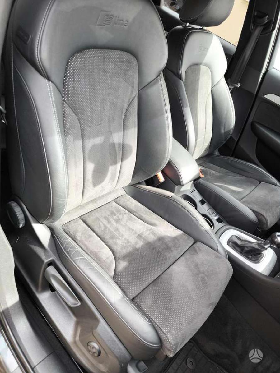 Grey Audi Q3 2013 in Vilnius, with an engine capacity of 1.97 L and mileage of 294 thousand km for 10900 €, photo 17 on AUTOMOTO.COM.LV