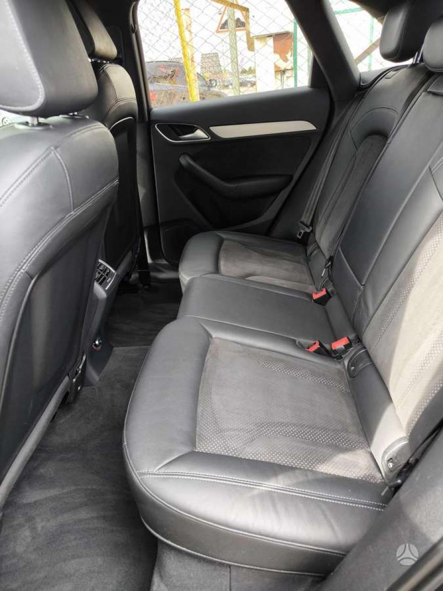 Grey Audi Q3 2013 in Vilnius, with an engine capacity of 1.97 L and mileage of 294 thousand km for 10900 €, photo 18 on AUTOMOTO.COM.LV