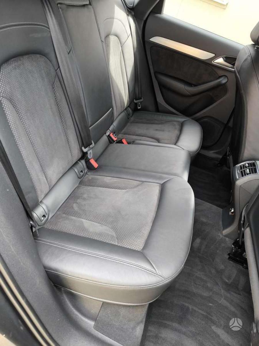 Grey Audi Q3 2013 in Vilnius, with an engine capacity of 1.97 L and mileage of 294 thousand km for 10900 €, photo 19 on AUTOMOTO.COM.LV