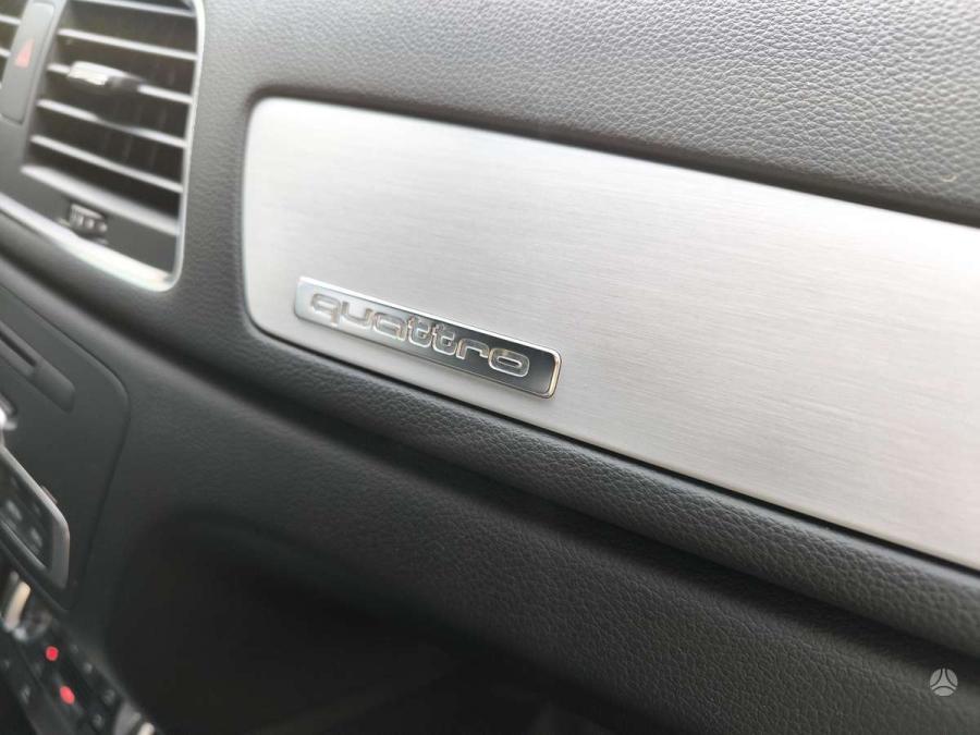 Grey Audi Q3 2013 in Vilnius, with an engine capacity of 1.97 L and mileage of 294 thousand km for 10900 €, photo 20 on AUTOMOTO.COM.LV