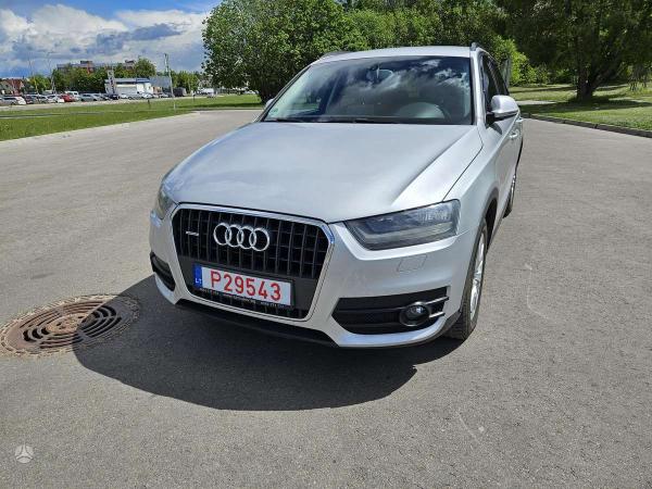 Pelēks Audi Q3 2013 Panevēža, ar dzinēja tilpumu 1.97 L un nobraukumu 241 tūkst. km par 8550 €, foto 4 vietnē AUTOMOTO.COM.LV