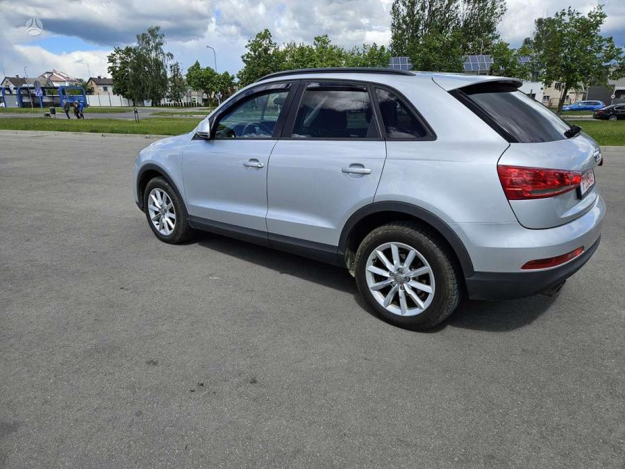 Grey Audi Q3 2013 in Panevezys, with an engine capacity of 1.97 L and mileage of 241 thousand km for 8550 €, photo 8 on AUTOMOTO.COM.LV