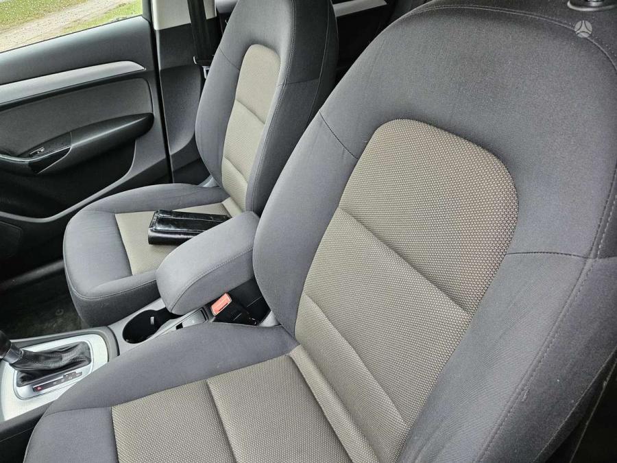 Grey Audi Q3 2013 in Panevezys, with an engine capacity of 1.97 L and mileage of 241 thousand km for 8550 €, photo 11 on AUTOMOTO.COM.LV
