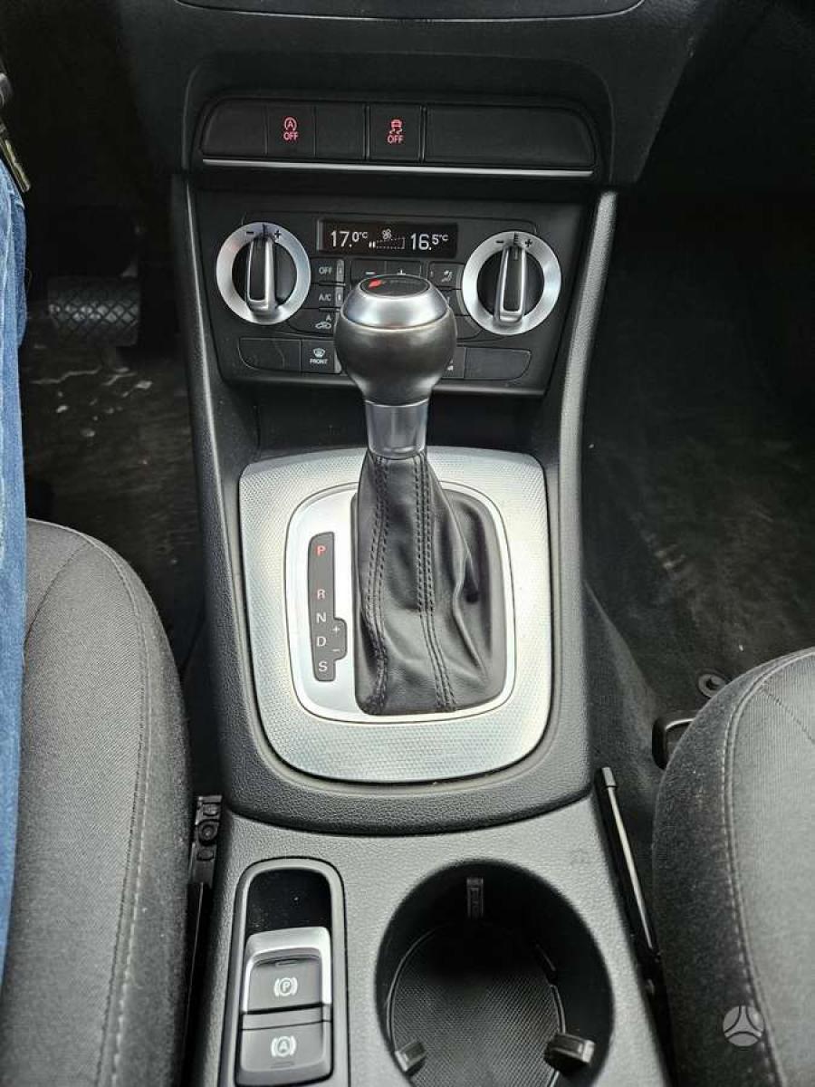 Grey Audi Q3 2013 in Panevezys, with an engine capacity of 1.97 L and mileage of 241 thousand km for 8550 €, photo 15 on AUTOMOTO.COM.LV