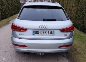 Grey Audi Q3 2014 in Marijampole, with an engine capacity of 1.97 L and mileage of 118 thousand km for 10600 €, photo 4 on AUTOMOTO.COM.LV