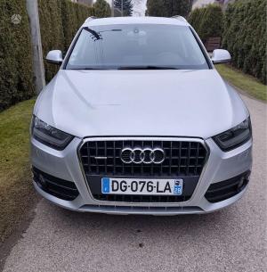 Grey Audi Q3 2014 in Marijampole, with an engine capacity of 1.97 L and mileage of 118 thousand km for 10600 €, photo  on AUTOMOTO.COM.LV