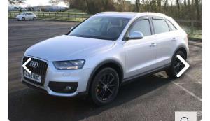Grey Audi Q3 2014 in Raseiniai, with an engine capacity of 1.97 L and mileage of 230 thousand km for 3900 €, photo 4 on AUTOMOTO.COM.LV