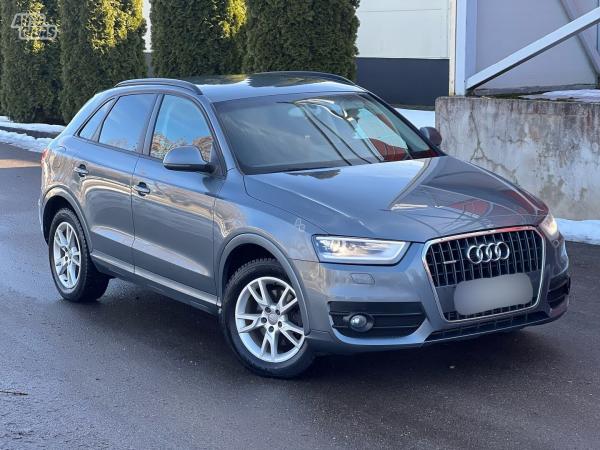 Pelēks Audi Q3 2014 Kaišiadorys, ar dzinēja tilpumu 2.00 L un nobraukumu 318 tūkst. km par 9150 €, foto 2 vietnē AUTOMOTO.COM.LV