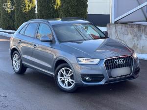 Grey Audi Q3 2014 in Kaisiadorys, with an engine capacity of 2.00 L and mileage of 318 thousand km for 9150 €, photo 2 on AUTOMOTO.COM.LV