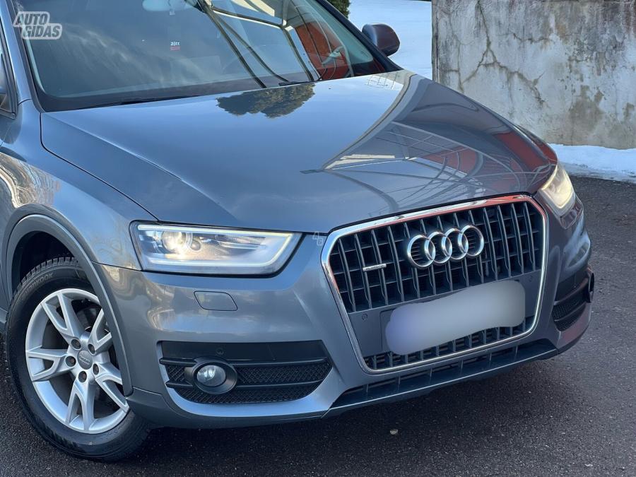 Grey Audi Q3 2014 in Kaisiadorys, with an engine capacity of 2.00 L and mileage of 318 thousand km for 9150 €, photo 4 on AUTOMOTO.COM.LV