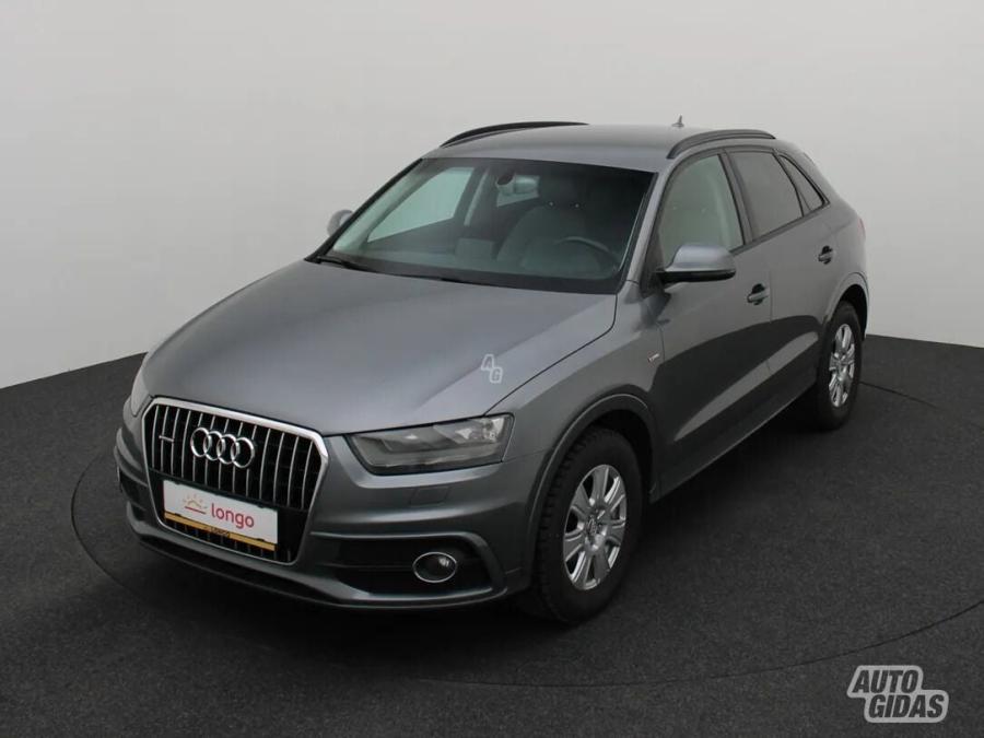Grey Audi Q3 2014 in Vilnius, with an engine capacity of 2.00 L and mileage of 234 thousand km for 12199 €, photo 1 on AUTOMOTO.COM.LV