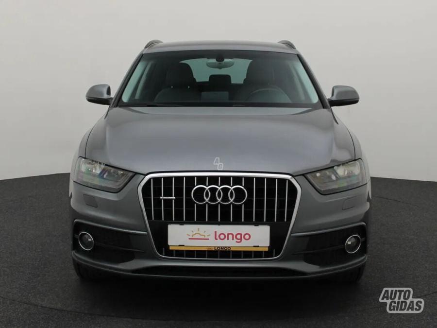 Grey Audi Q3 2014 in Vilnius, with an engine capacity of 2.00 L and mileage of 234 thousand km for 12199 €, photo 4 on AUTOMOTO.COM.LV