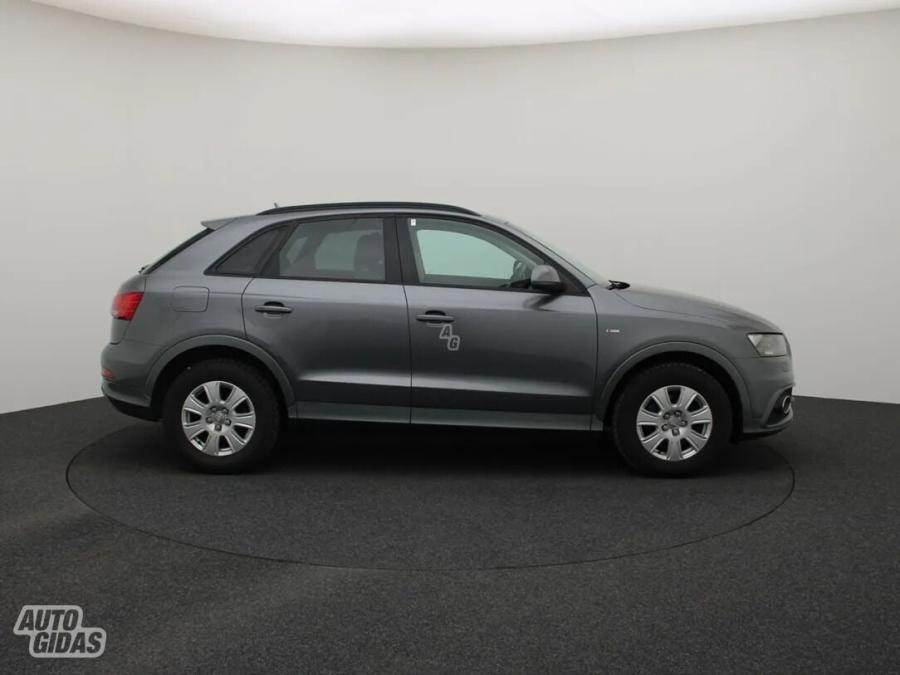 Grey Audi Q3 2014 in Vilnius, with an engine capacity of 2.00 L and mileage of 234 thousand km for 12199 €, photo 10 on AUTOMOTO.COM.LV