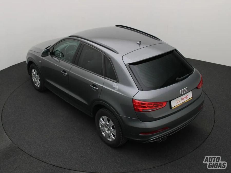 Grey Audi Q3 2014 in Vilnius, with an engine capacity of 2.00 L and mileage of 234 thousand km for 12199 €, photo 13 on AUTOMOTO.COM.LV
