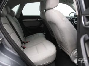 Grey Audi Q3 2014 in Vilnius, with an engine capacity of 2.00 L and mileage of 234 thousand km for 12199 €, photo 16 on AUTOMOTO.COM.LV