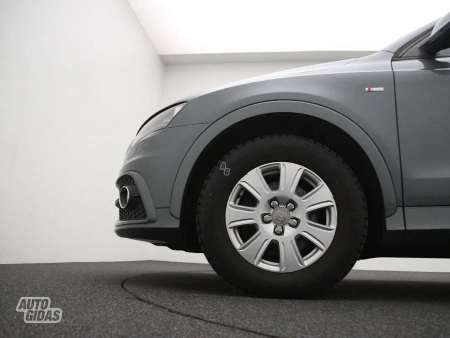 Grey Audi Q3 2014 in Vilnius, with an engine capacity of 2.00 L and mileage of 234 thousand km for 12199 €, photo 28 on AUTOMOTO.COM.LV