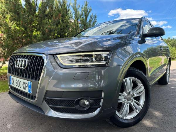 Pelēks Audi Q3 2014 Viļņa, ar dzinēja tilpumu 1.97 L un nobraukumu 261 tūkst. km par 10900 €, foto 1 vietnē AUTOMOTO.COM.LV