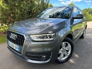 Grey Audi Q3 2014 in Vilnius, with an engine capacity of 1.97 L and mileage of 261 thousand km for 10900 €, photo 3 on AUTOMOTO.COM.LV