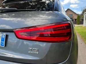 Grey Audi Q3 2014 in Vilnius, with an engine capacity of 1.97 L and mileage of 261 thousand km for 10900 €, photo 15 on AUTOMOTO.COM.LV