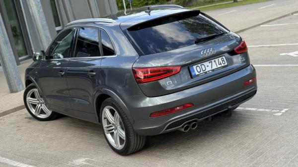 Grey Audi Q3 2014 in Riga, with an engine capacity of 2.00 L and mileage of 187 thousand km for 13950 €, photo 2 on AUTOMOTO.COM.LV