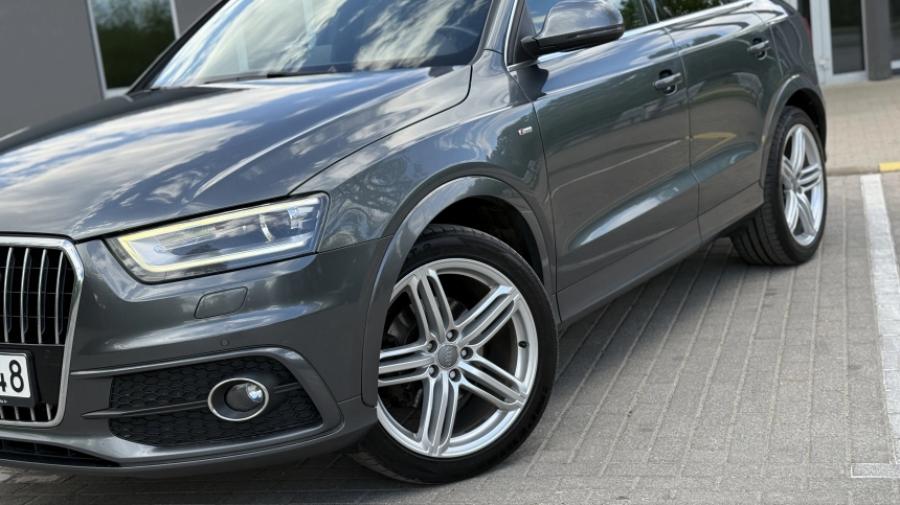 Pelēks Audi Q3 2014 Rīga, ar dzinēja tilpumu 2.00 L un nobraukumu 187 tūkst. km par 13950 €, foto 12 vietnē AUTOMOTO.COM.LV