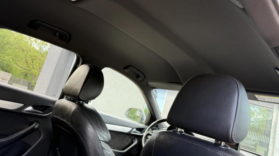 Pelēks Audi Q3 2014 Rīga, ar dzinēja tilpumu 2.00 L un nobraukumu 187 tūkst. km par 13950 €, foto 14 vietnē AUTOMOTO.COM.LV