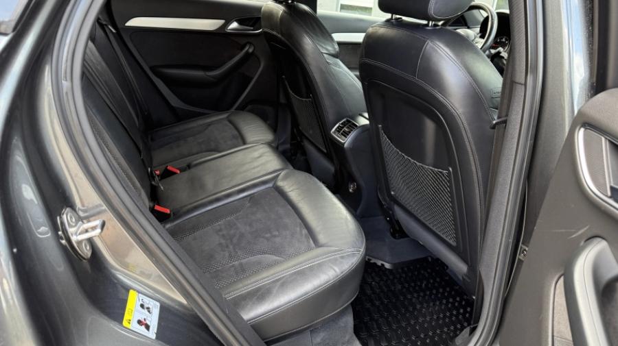 Pelēks Audi Q3 2014 Rīga, ar dzinēja tilpumu 2.00 L un nobraukumu 187 tūkst. km par 13950 €, foto 15 vietnē AUTOMOTO.COM.LV
