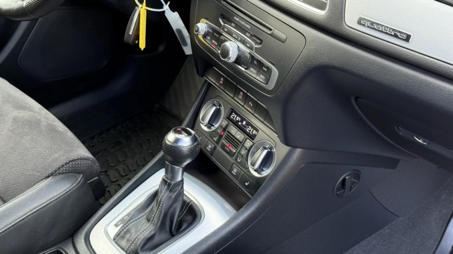 Pelēks Audi Q3 2014 Rīga, ar dzinēja tilpumu 2.00 L un nobraukumu 187 tūkst. km par 13950 €, foto 17 vietnē AUTOMOTO.COM.LV