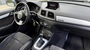 Pelēks Audi Q3 2014 Rīga, ar dzinēja tilpumu 2.00 L un nobraukumu 187 tūkst. km par 13950 €, foto 18 vietnē AUTOMOTO.COM.LV