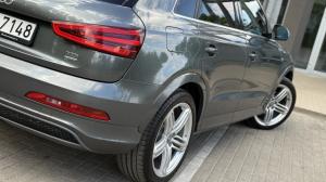 Pelēks Audi Q3 2014 Rīga, ar dzinēja tilpumu 2.00 L un nobraukumu 187 tūkst. km par 13950 €, foto 19 vietnē AUTOMOTO.COM.LV