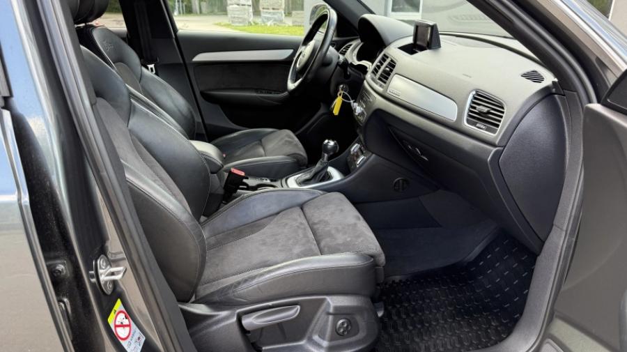 Pelēks Audi Q3 2014 Rīga, ar dzinēja tilpumu 2.00 L un nobraukumu 187 tūkst. km par 13950 €, foto 22 vietnē AUTOMOTO.COM.LV