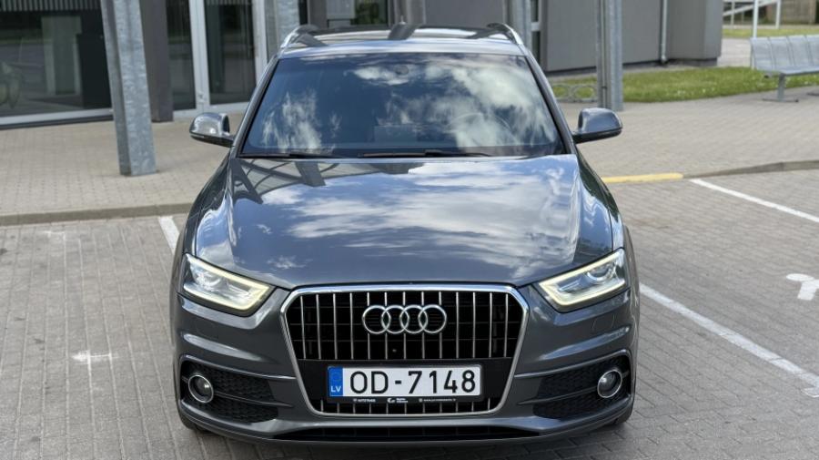 Pelēks Audi Q3 2014 Rīga, ar dzinēja tilpumu 2.00 L un nobraukumu 187 tūkst. km par 13950 €, foto 25 vietnē AUTOMOTO.COM.LV