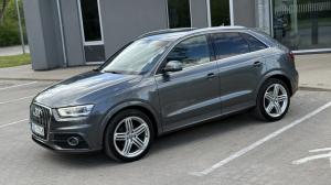 Pelēks Audi Q3 2014 Rīga, ar dzinēja tilpumu 2.00 L un nobraukumu 187 tūkst. km par 13950 €, foto 27 vietnē AUTOMOTO.COM.LV