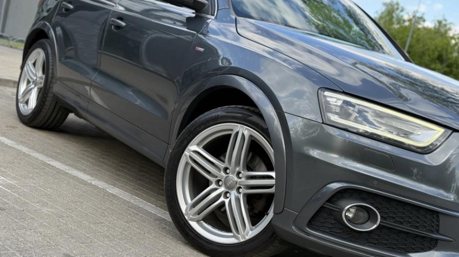 Pelēks Audi Q3 2014 Rīga, ar dzinēja tilpumu 2.00 L un nobraukumu 187 tūkst. km par 13950 €, foto 30 vietnē AUTOMOTO.COM.LV