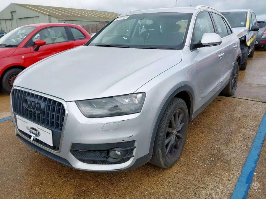 Grey Audi Q3 2014 in Alytus, with an engine capacity of 1.97 L and mileage of 170 thousand km for 3100 €, photo 1 on AUTOMOTO.COM.LV