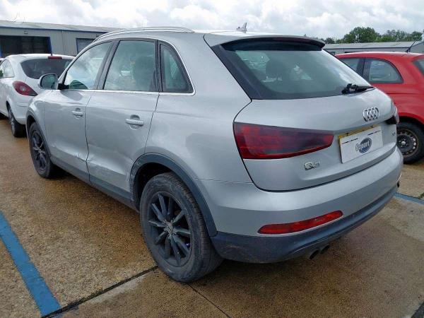 Grey Audi Q3 2014 in Alytus, with an engine capacity of 1.97 L and mileage of 170 thousand km for 3100 €, photo 4 on AUTOMOTO.COM.LV