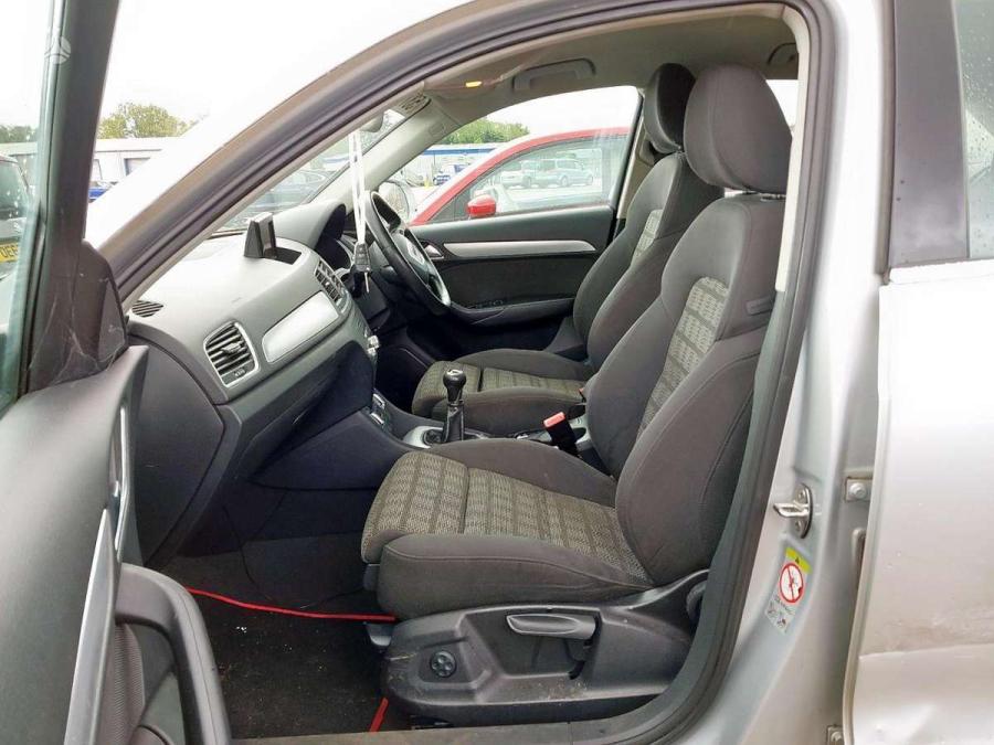 Grey Audi Q3 2014 in Alytus, with an engine capacity of 1.97 L and mileage of 170 thousand km for 3100 €, photo 6 on AUTOMOTO.COM.LV