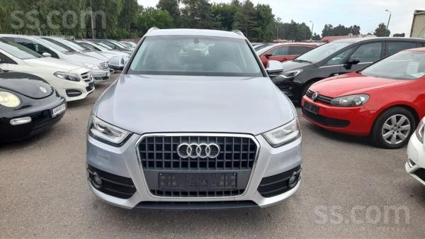 Pelēks Audi Q3 2014 Rīga, ar dzinēja tilpumu 1.40 L un nobraukumu 276 tūkst. km par 8500 €, foto 1 vietnē AUTOMOTO.COM.LV