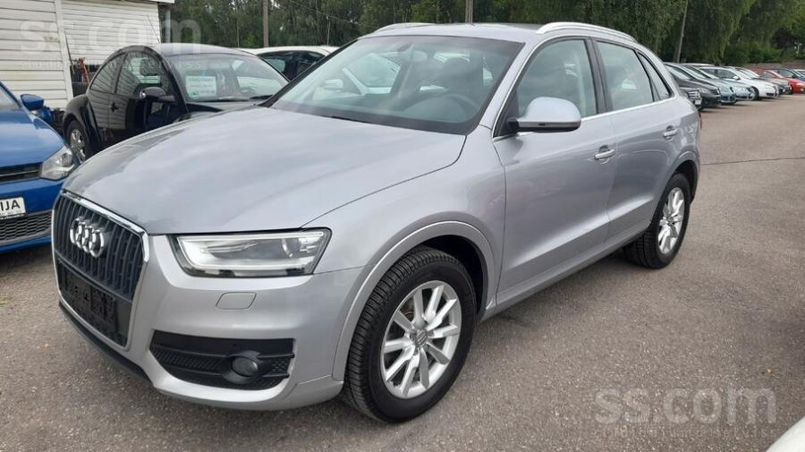 Pelēks Audi Q3 2014 Rīga, ar dzinēja tilpumu 1.40 L un nobraukumu 276 tūkst. km par 8500 €, foto 5 vietnē AUTOMOTO.COM.LV